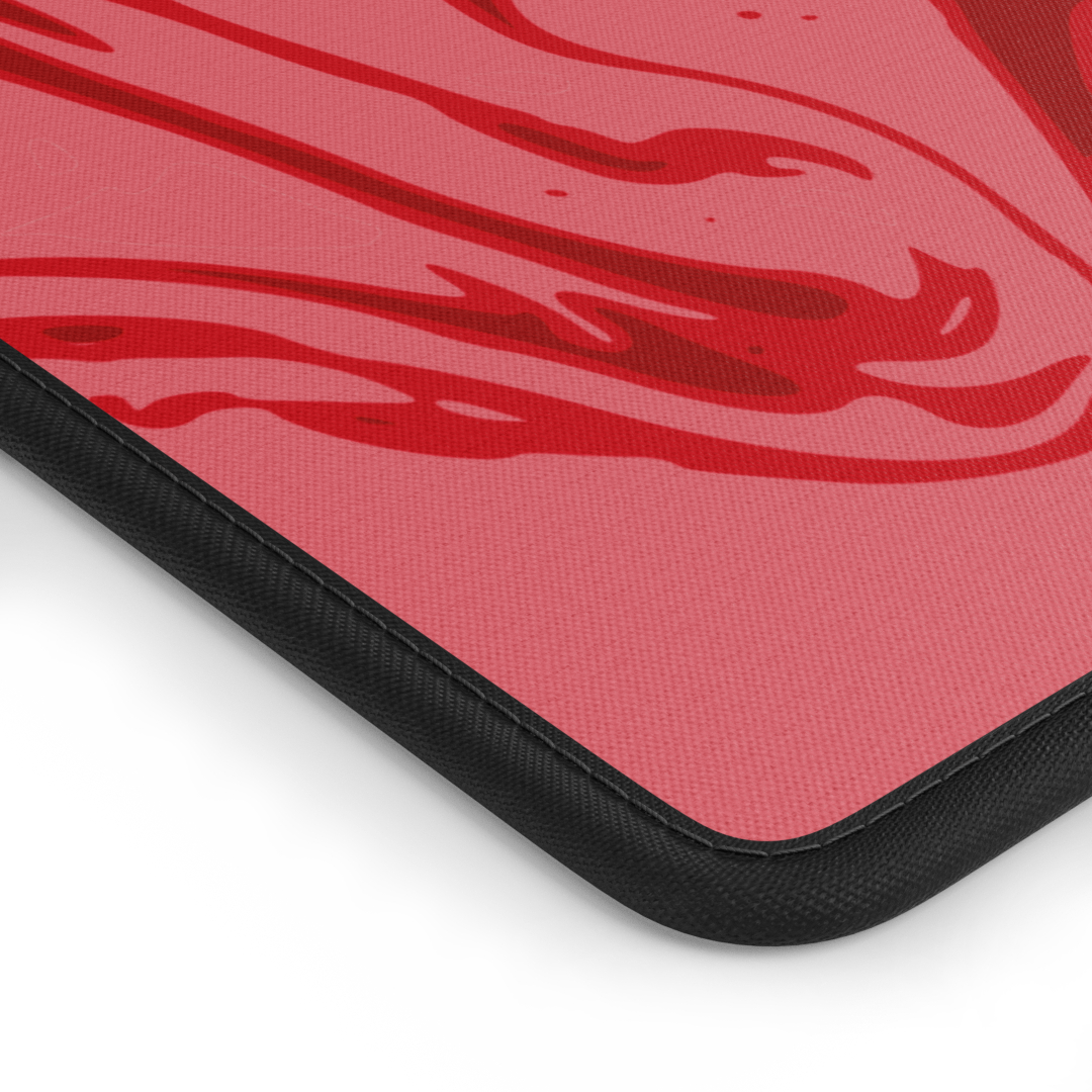 Painted Liquid Red | Mousepad – keybrd